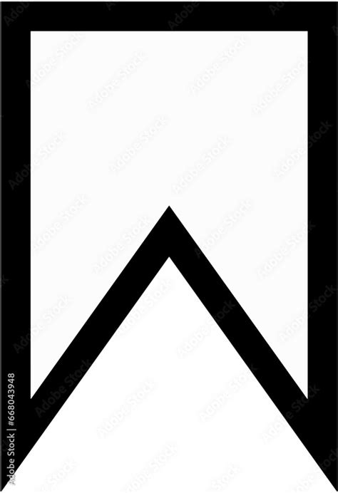 세로리본북마크마크저장 Stock Vector Adobe Stock