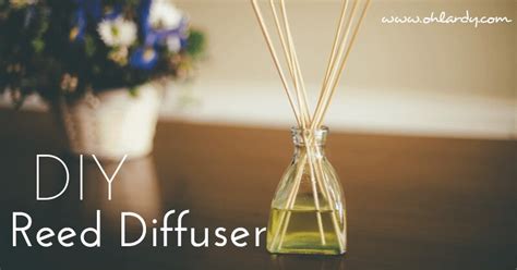 DIY Reed Diffuser Oh Lardy