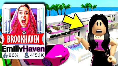 EU FIZ O BROOKHAVEN RP DA EMILLY VICK YouTube