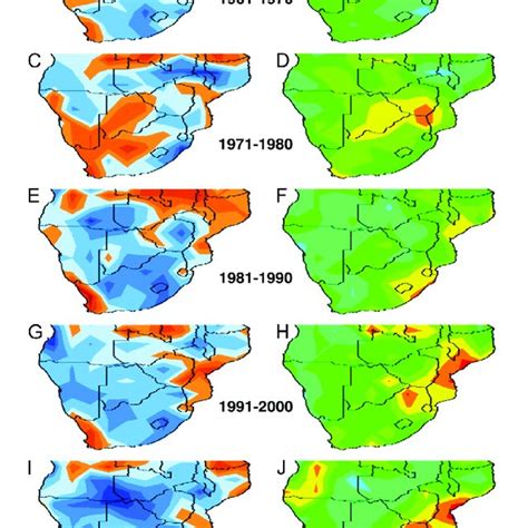 Correlation Coefficients And Root Mean Square Differences Between