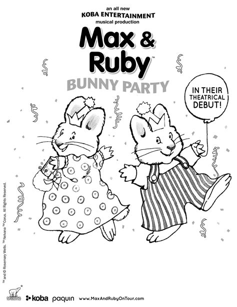 Dad Of Divas Reviews Max And Ruby Bunny Party
