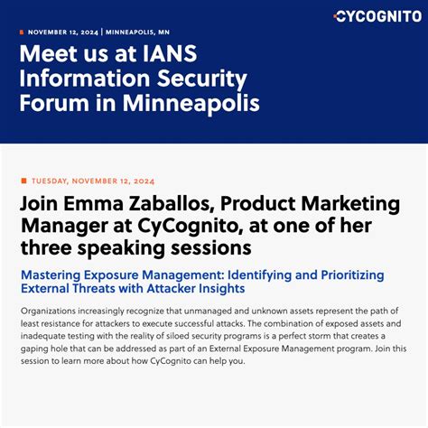 Cycognito On Linkedin Cybersecurity Exposuremanagement Easm Ians