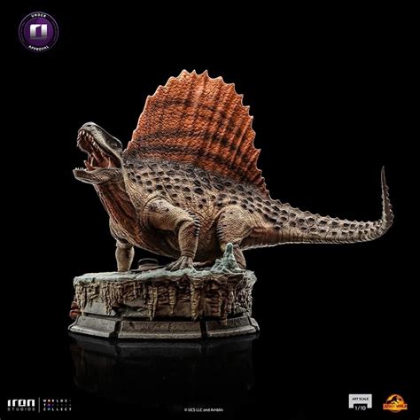 Iron Studios Debuts 1 10 Jurassic World Dominion Dimetrodon Statue
