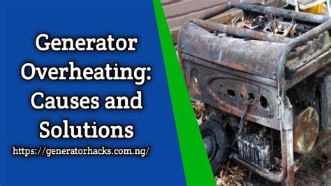 Generator Overheating Causes And Solutions Generator Hacks
