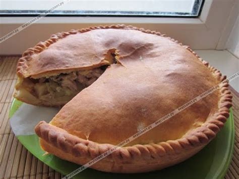 Рецепт курника с курицей и картошкой - YouTube