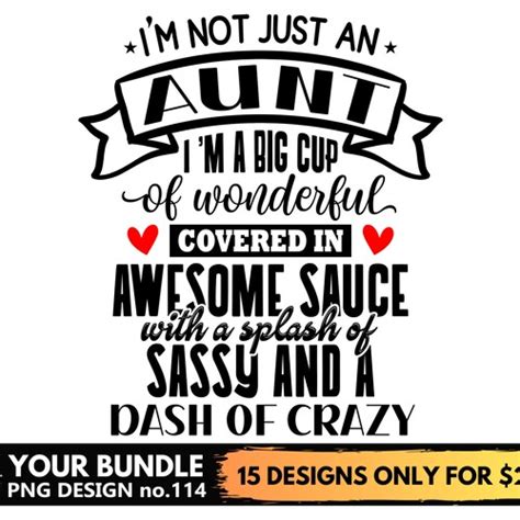 Im Not Just An Aunt Etsy