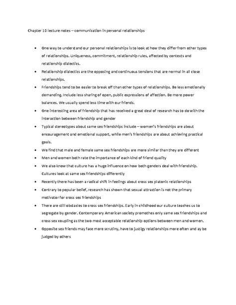 Chapter Lecture Notes Chapter Lecture Notes