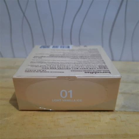 New Barenbliss Soul Matte Loose Powder Shade 01 Light Vanilla Ice