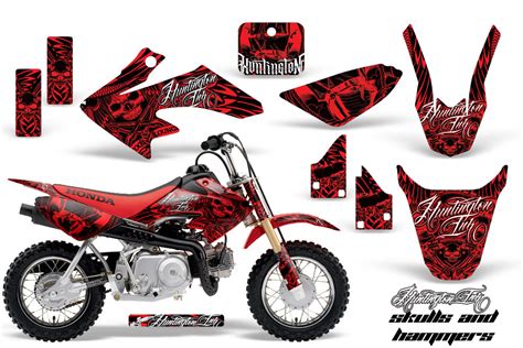 Honda CRF50 Graphic Kits 2004 2018 Honda MX Decals And Stickers For