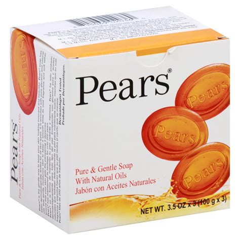 Pears Pure And Gentle Bar Soap With Natural Oils Shop Hand And Bar Soap