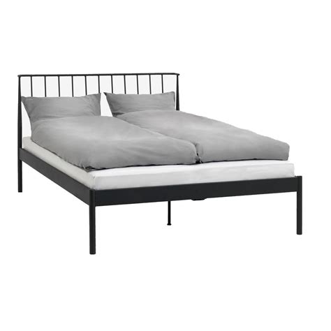 Каркас кровати ABILDRO 140x200 чёрный - JYSK Таджикистан