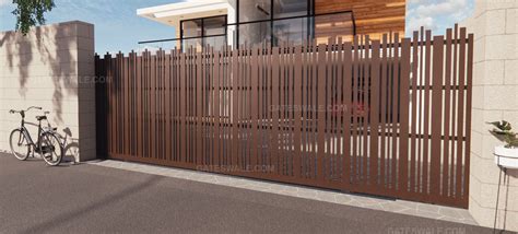 This Design Of Sliding Gate Will Blow Your Mind By Gateswale