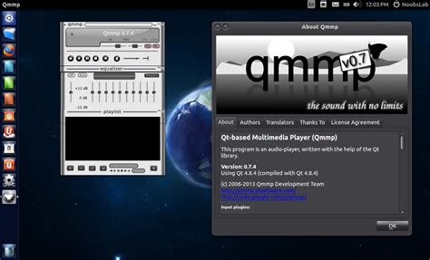 Winamp Alternative Qmmp 074 Audio Player For Ubuntulinux Mintother