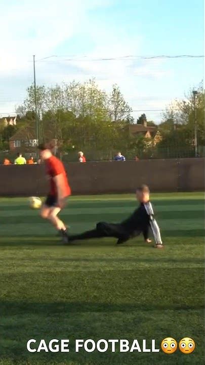 Cage Football😳😳 5asidefootball 5aside Football Footballshorts