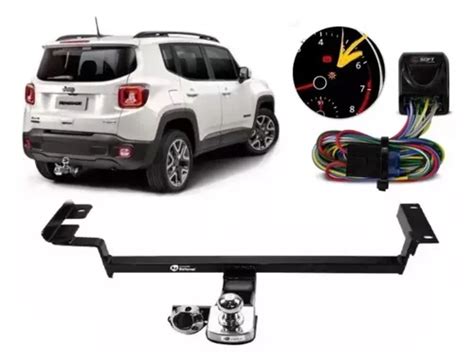 Kit Engate Jeep Renegade Modulo Reboque Eletric Reboque Frete Gr Tis