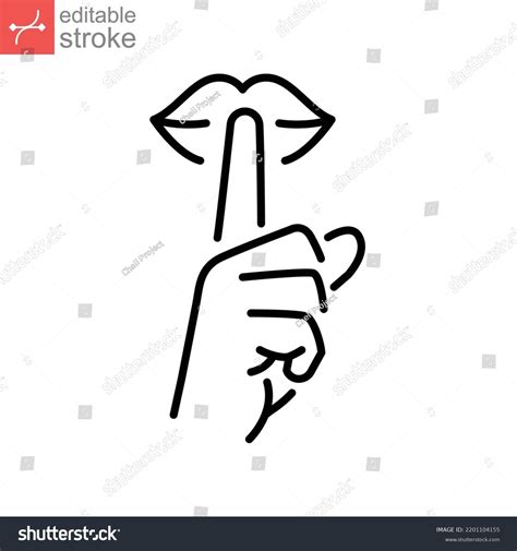 Quiet Mouth Icon