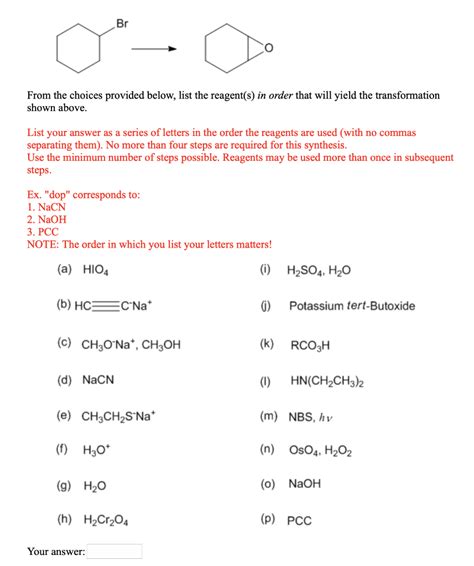 Solved Br From The Choices Provided Below List The Chegg