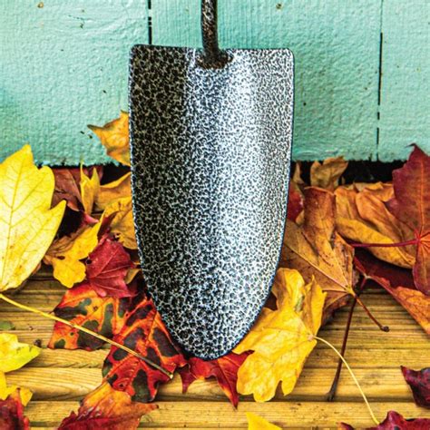 Green And Grey Carbon Steel Garden Hand Trowel