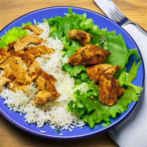 Sałatka z ryżem i kurczakiem curry Sałatkowy Raj