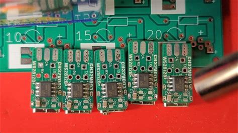 Led Dimmer Backside Components Hot Air Reflow Ch32v003 Youtube