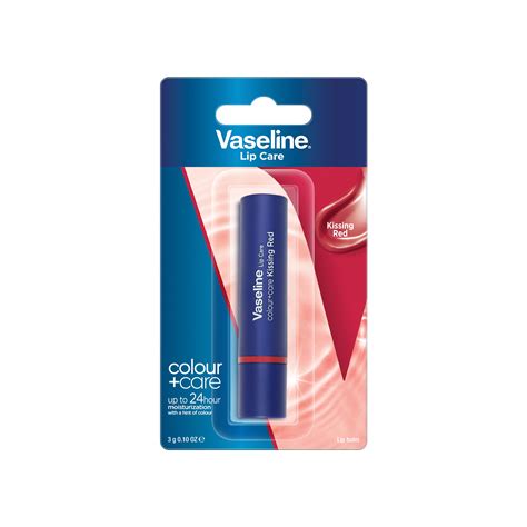 Buy Vaseline Lip Therapy Color And Care Kissing Red 3 G Online In Uae