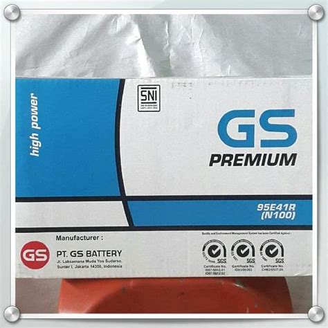 Jual Aki Mobil Battery GS ASTRA Type GS PREMIUM N100 95E41R