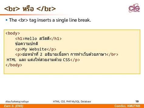 Html Css Phpmysql Database เขียนเว็บติดต่อฐานข้อมูล เริ่ม จาก 0