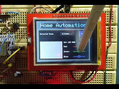 ESP32 ILI9341 Parallel TFT With Touch Screen GUISlice YouTube