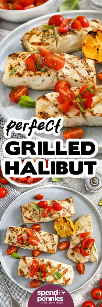 Grilled Halibut Spend With Pennies