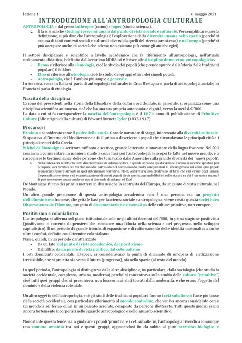 Lezione 1 Introduzione Docsity