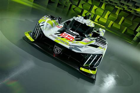 Peugeot Reveals Revised 9X8 Le Mans Hypercar With Rear Wing