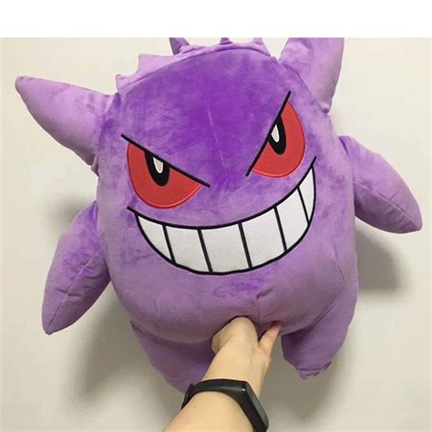 Big Size Gengar Blanket Sleeping Lunch Break Blanket Long Tongue Plush Toy Pendant Stuffed Toys