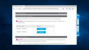 How To Download Microsoft Surface Recovery Image