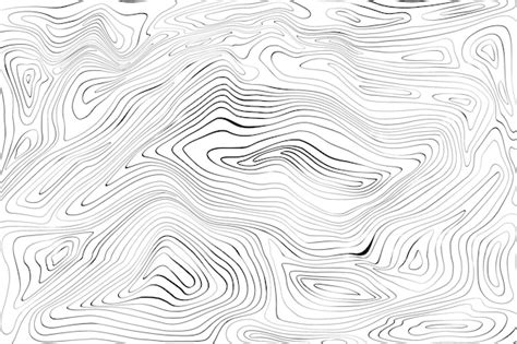 Ручной обращается абстрактный фон контура Бесплатный вектор