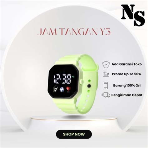Jual Jam Tangan Digital Anti Air Pria Smartwatch Anti Air Pria Jam Led