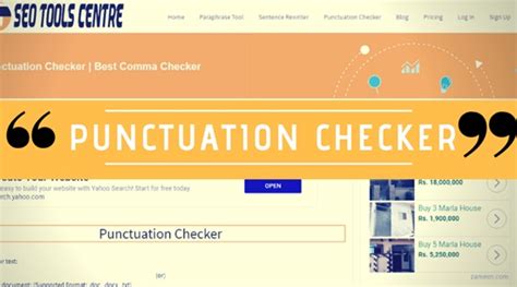 Punctuation Checker Best Comma Checker Seotoolscentre Punctuation Checker Best Comma Checker Seotoolscentre