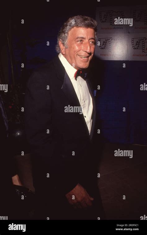 File Photo Tony Bennett Has Passed Away Tony Bennett 1990 Credit