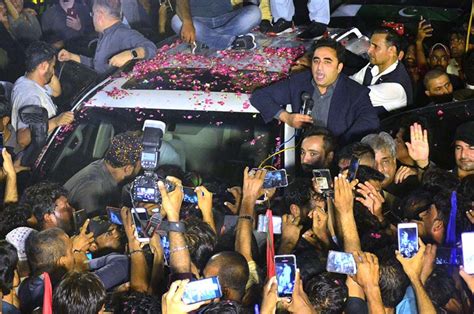 Chairman Pakistan Peoples Party Bilawal Bhutto Addressing To Ppp