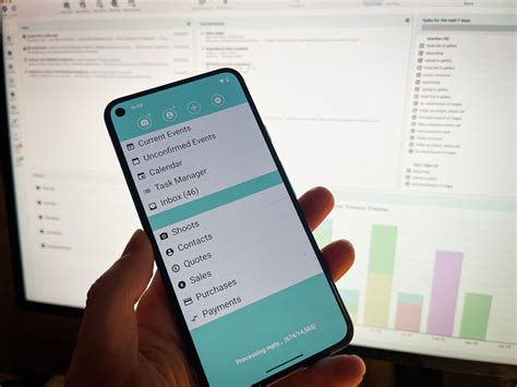 Android App Update Light Blue