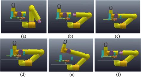 the leg arm reconfiguration process a initial configuration b leg