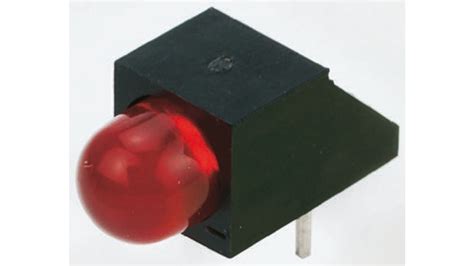 Kingbright L 1503cb 1lid Red Right Angle Pcb Led Indicator Through Hole 2 5 V Rs