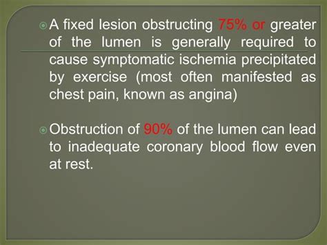 Ischemic Heart Diseasepathophysiology Pptx