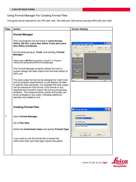 lgo quick start guide format manager pdf file format comma