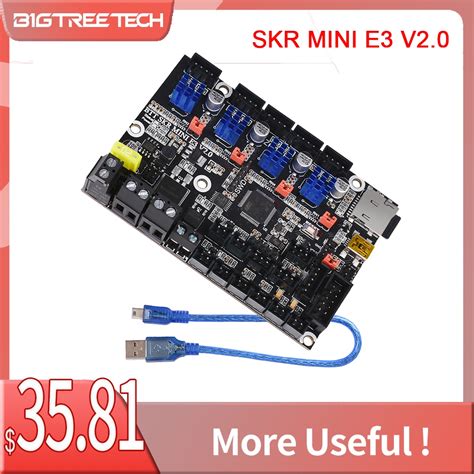 Bigtreetech Btt Skr Mini E3 V20 Control Board Dual Z Axis Tmc2209 Uart