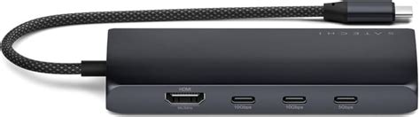 Satechi Usb C Multiport Adapter 8k With Ethernet V3 Midnight St P8ked