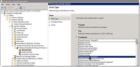 GPO To Set Firewall Exception For Windows RDP Rob Eberhardt