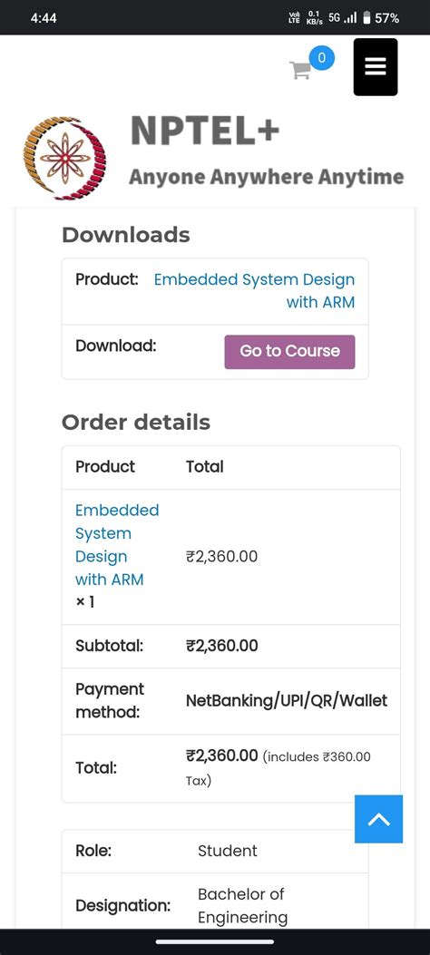 Unable To Access My Course In Nptel Rnptel