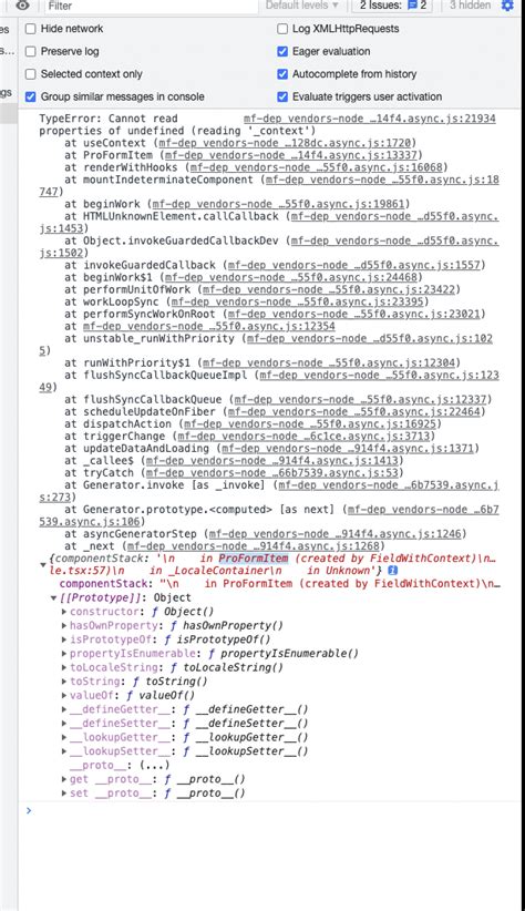 🐛 Bug Cannot Read Properties Of Undefined Reading Context · Issue