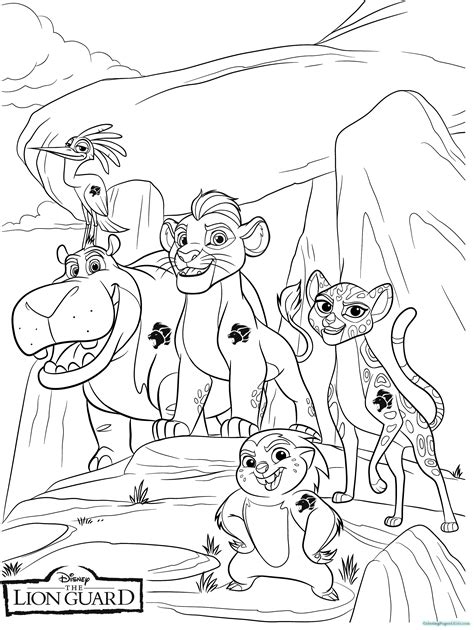 Kion Coloring Pages At Getdrawings Free Download