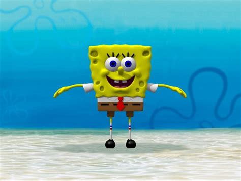 Rigged Spongebob Squarepants 3d Models For Download Turbosquid
